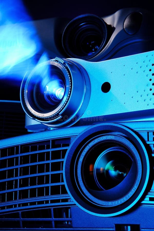 LCD projectors stock photo. Image of television, slide - 27747068