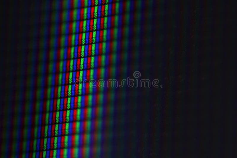 Tilable Texture Display LCD RGB - Macro Stock Photo - Image of detail ...
