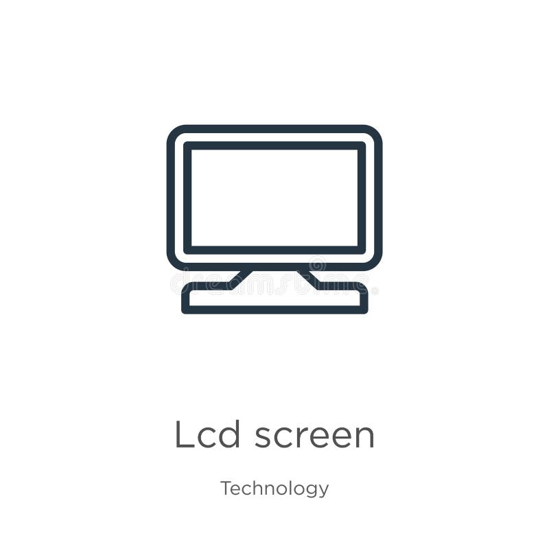 Lcd Screen Icon Stock Illustrations – 30,896 Lcd Screen Icon Stock ...
