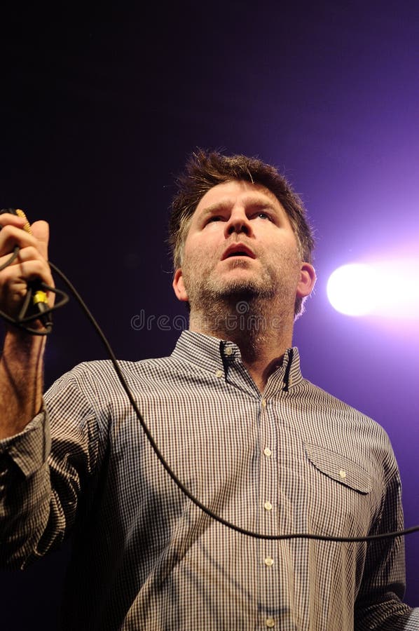 LCD Soundsystem Band Performs at Barcelona Editorial Stock Photo ...