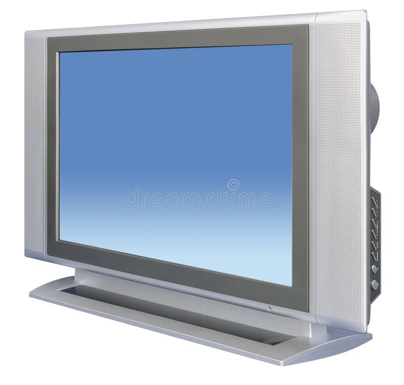 Lcd tv stock image. Image of screen, audio, path, electronics - 9064209