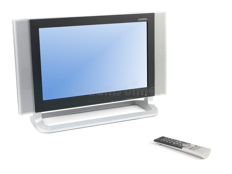 LCD TV Monitor stock image. Image of graphic, cinema - 16521489
