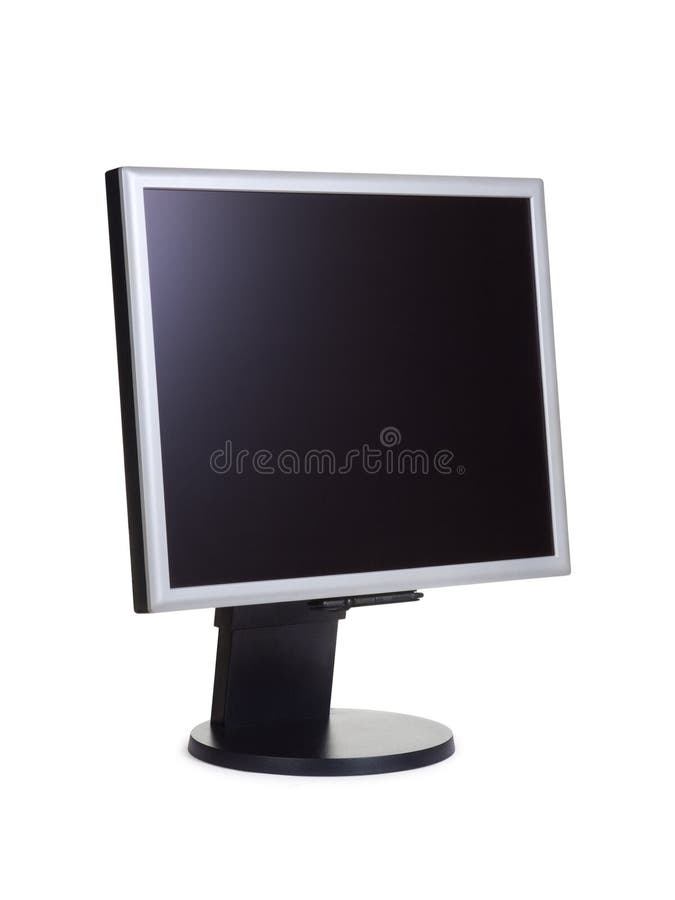 Lcd Van De Computer Monitor Stock Foto - Image of uitzending, plasma ...