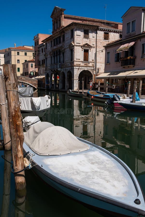 The Grassi Palace in the City of Chioggia Editorial Image - Image of ...