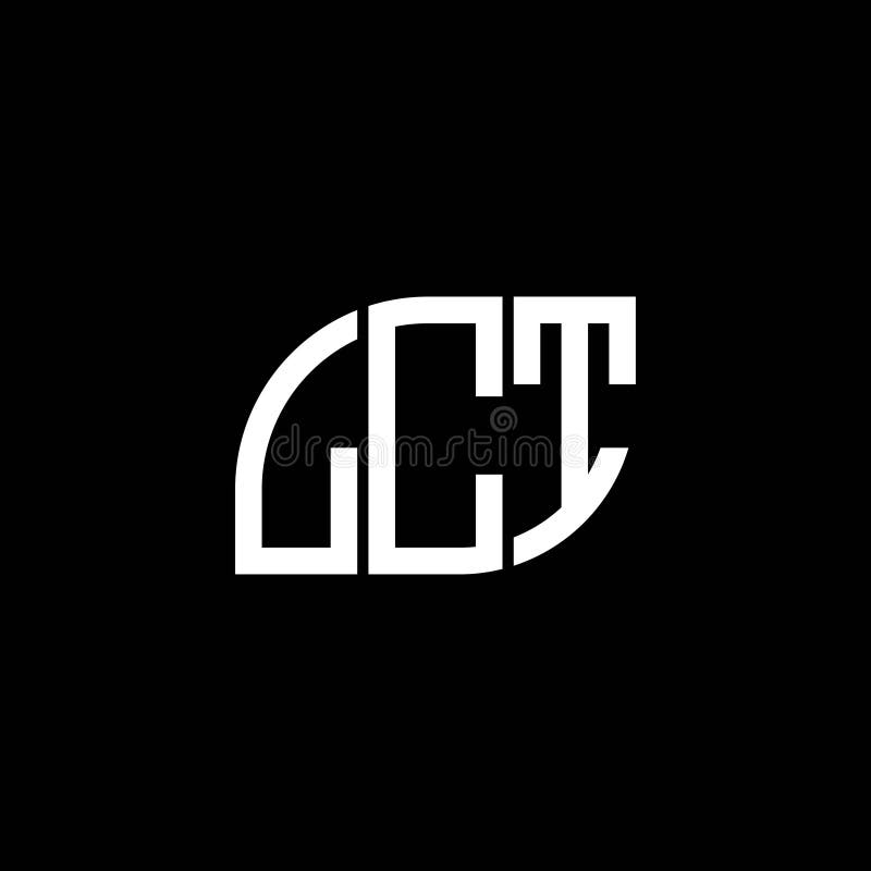LCT Letter Logo Design on Black Background. LCT Creative Initials ...