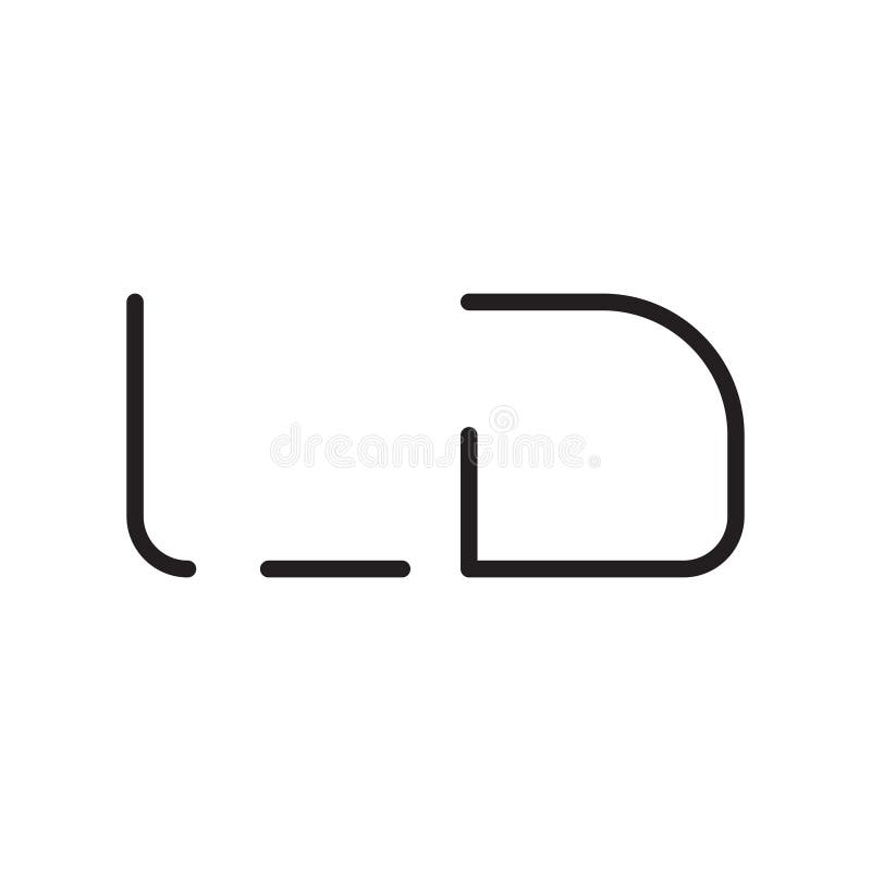 Ld Initial Logo Stock Illustrations – 1,028 Ld Initial Logo Stock ...