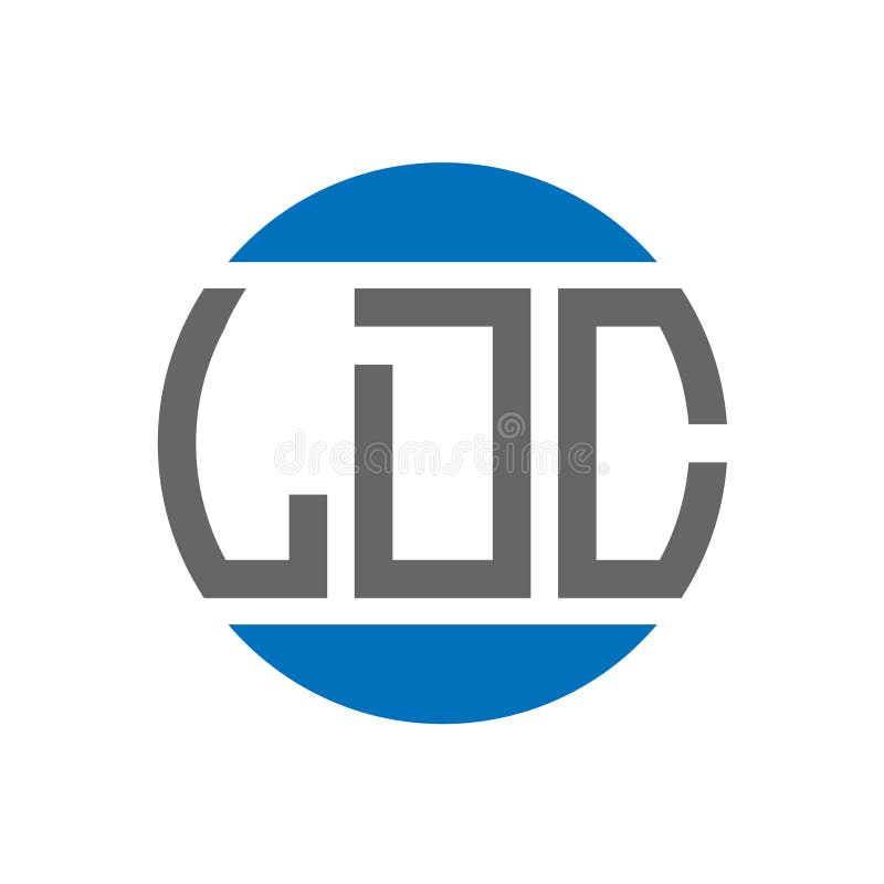 LDC Letter Logo Design on White Background. LDC Creative Initials ...