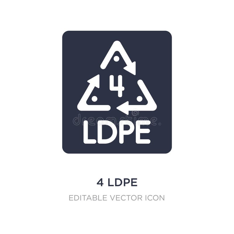 4 Ldpe Icon on White Background. Simple Element Illustration from UI ...