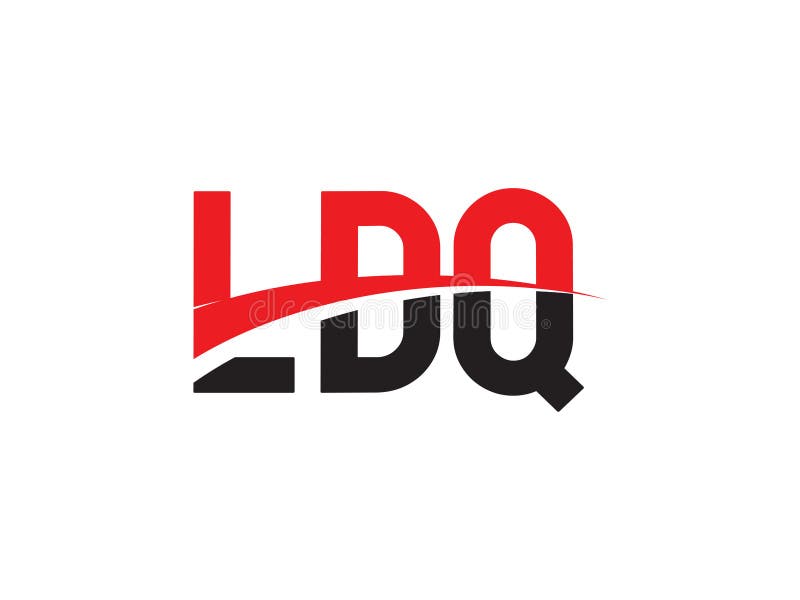 LDQ Letter Initial Logo Design Stock Vector - Illustration of company ...