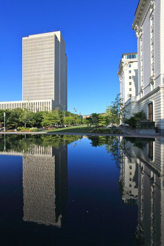 LDS Church Office Building stock image. Image of mormon - 15206429