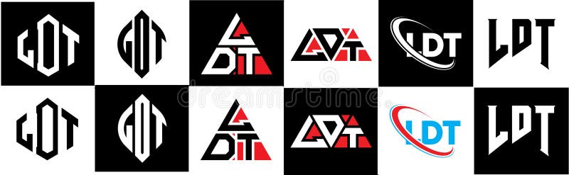 Ldt Letter Logo Stock Illustrations – 23 Ldt Letter Logo Stock ...