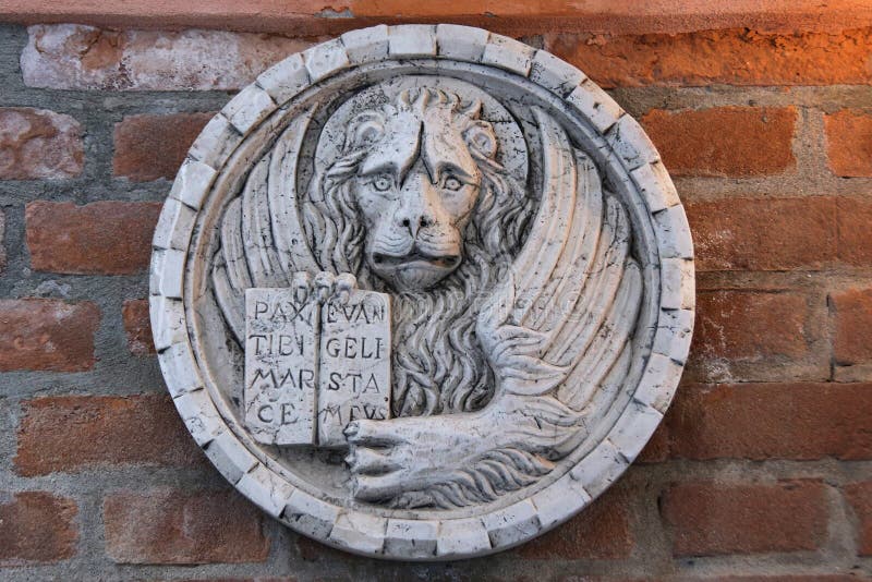 León De Venecia En La Basílica De San Marcos En Venecia Imagen de ...