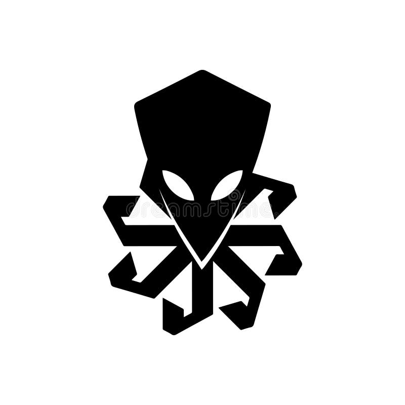 Alien Lab Logo Template Design Vector. Stock Vector - Illustration of ...