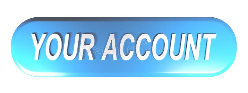 Le Bleu a Arrondi Le Bouton Poussoir De Rectangle VOTRE COMPTE - Le ...