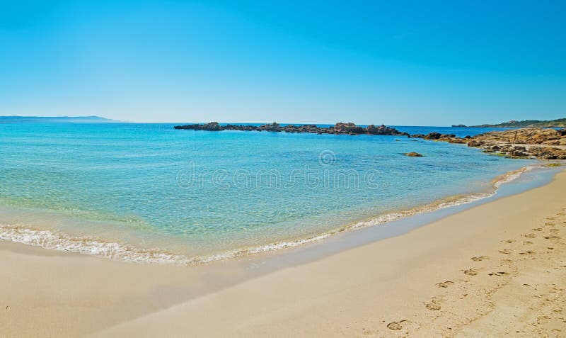 Le Bombarde Beach on a Clear Day in the Springtime Stock Image - Image ...
