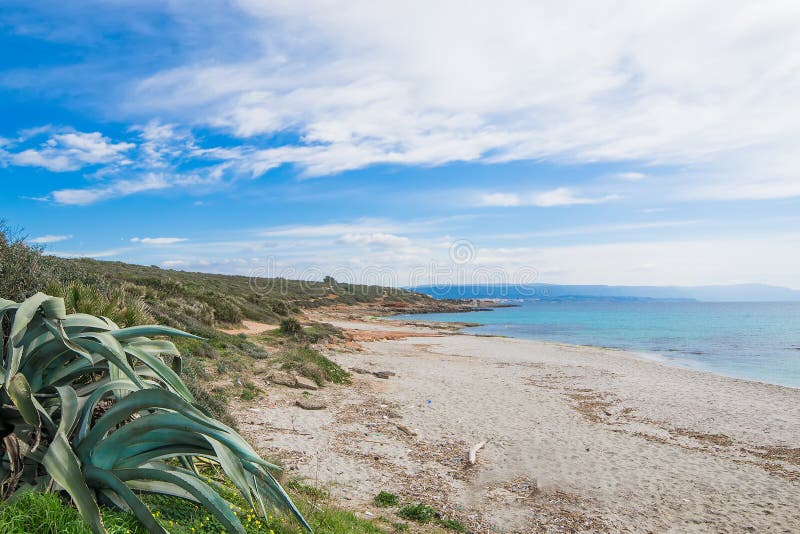 Le Bombarde Beach on a Cloudy Day Stock Image - Image of water ...