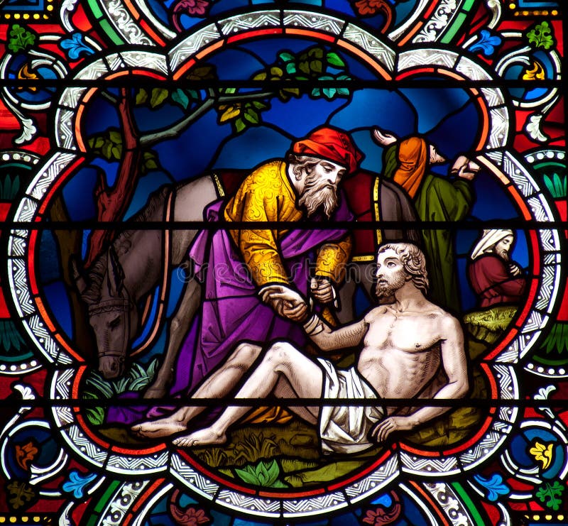 Le bon Samaritain image stock. Image du bible, glace - 36347011