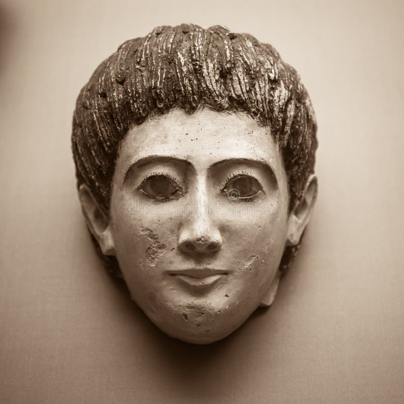 Le Buste De Marbre Antique De Portrait Image stock - Image of humain ...