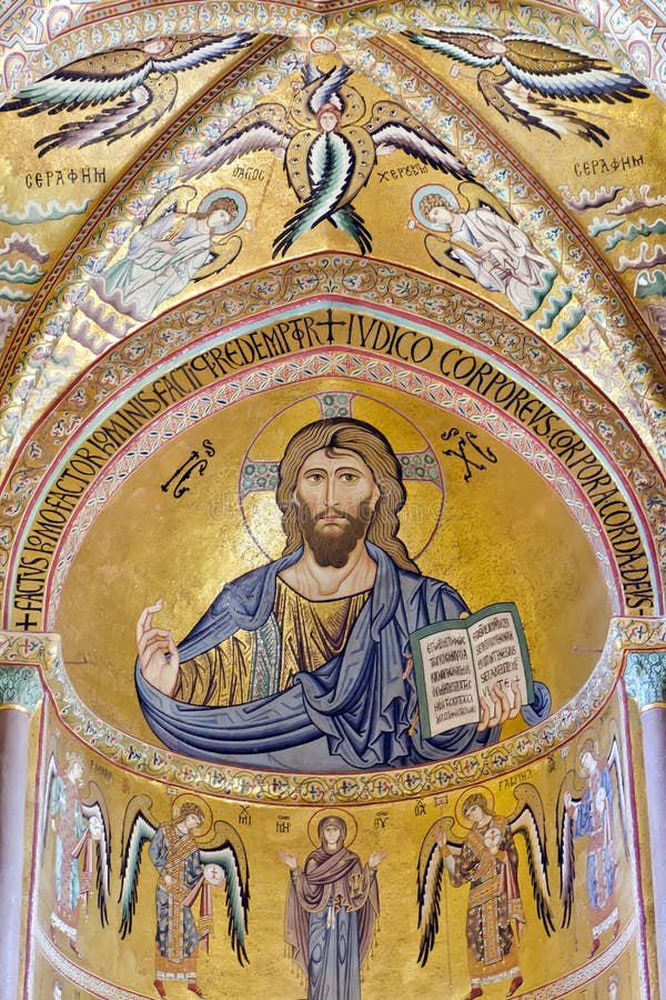 Le Christ Pantocrator image éditorial. Image du ornemental - 26902555
