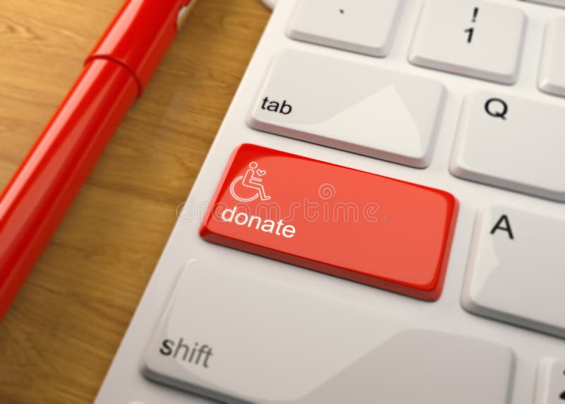 Le Clavier D'ordinateur Sur Le Tableau En Bois 3d Rendent Illustration ...