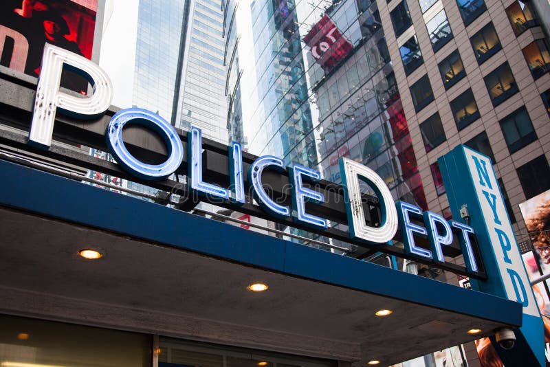 Le Commissariat De Police Ajustent Parfois à New York City Image ...