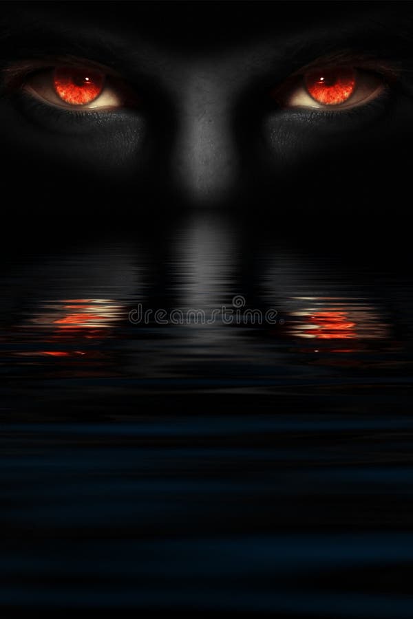 L'oeil du diable photo stock. Image du démon, piaulement - 12436158