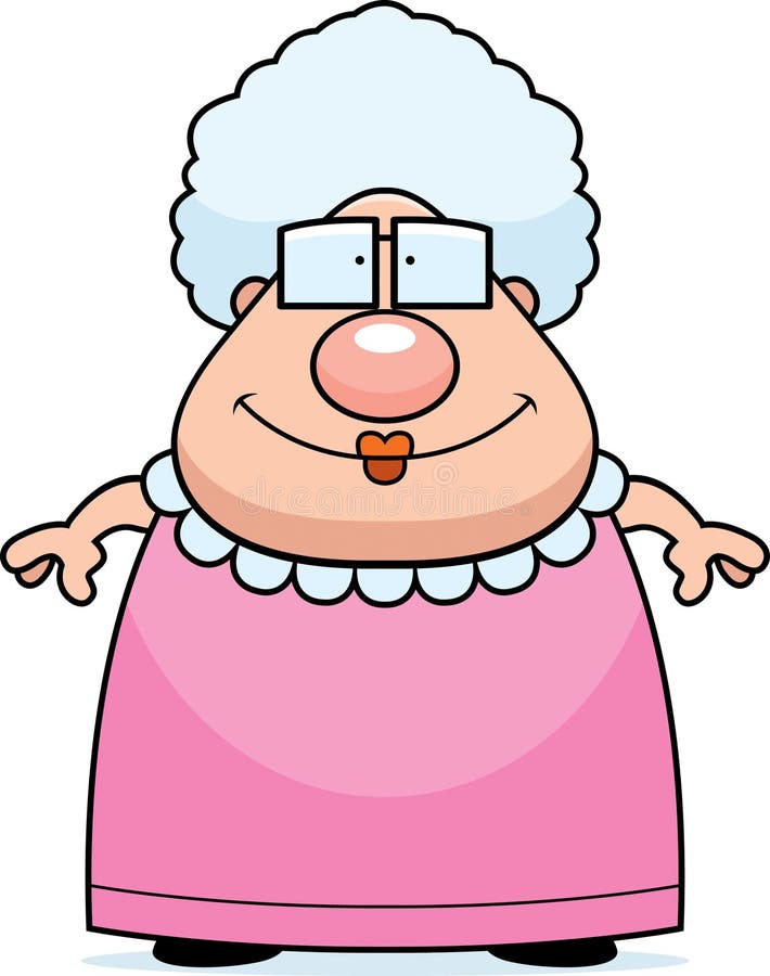 Confused mormor vektor illustrationer. Illustration av mamma - 14177588