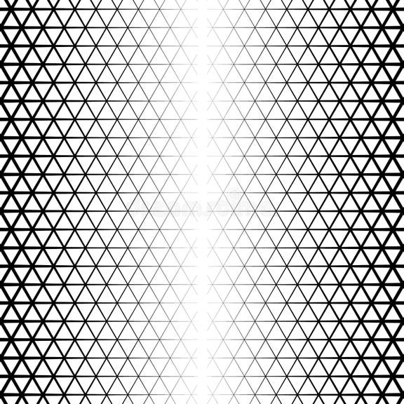 Le Fond Avec Le Gradient De La Triangle a Form? La Grille De Cellules Illustration de Vecteur ...