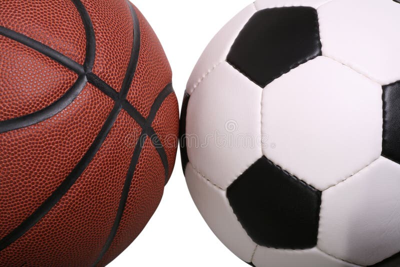 Basketball Football photo stock. Image of athlétisme, loisirs - 4639416