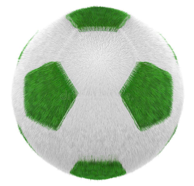Le football velu illustration stock. Illustration du sport - 10478318