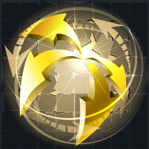 Le frecce illustrazione vettoriale. Illustrazione di singolo - 36050359