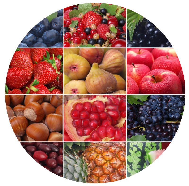 Le Fruit Et Les Baies Les Plus Frais Et Utiles Photo stock - Image du ...