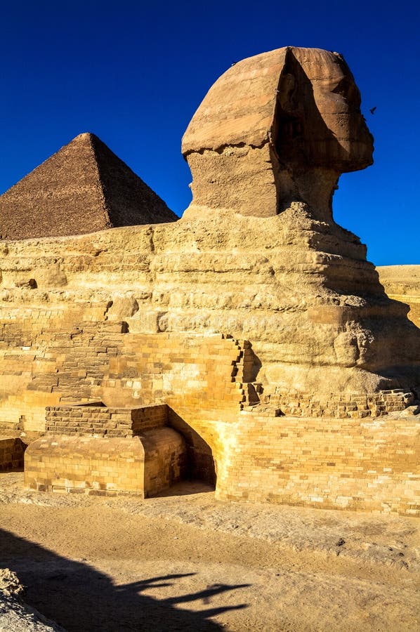Le Grand Sphinx De Gizeh, Le Caire, Egypte Image stock - Image du ...