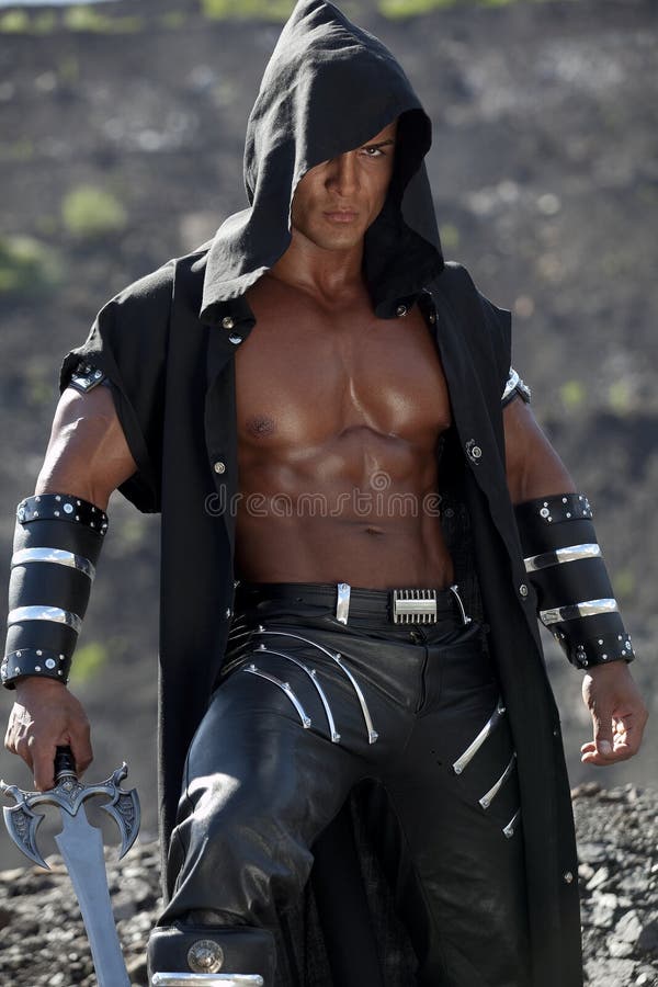 Le guerrier image stock. Image du humain, concours, fuselage - 15404025