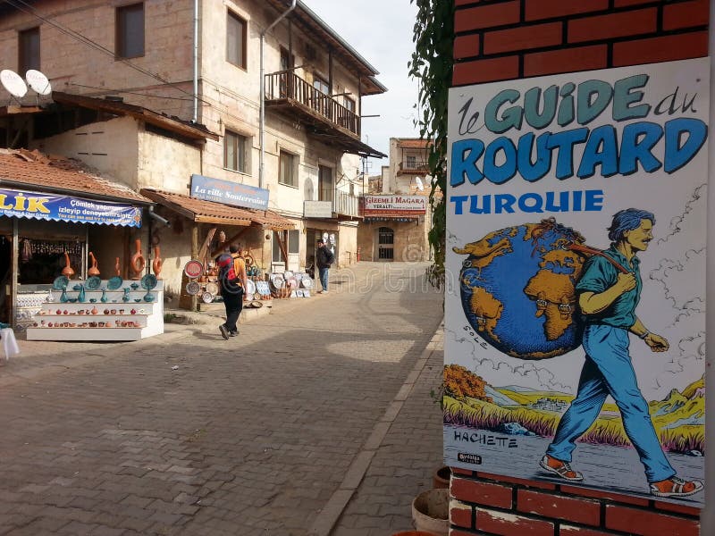 Le Guide Du Routard Poster in Avanos Editorial Photo - Image of ...