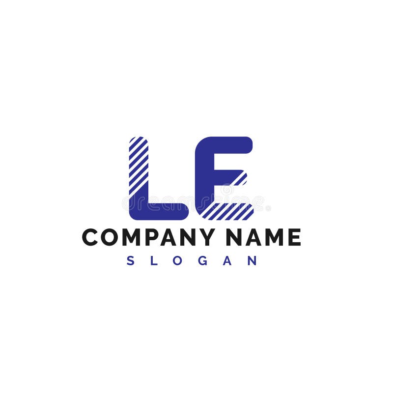 LE Letter Logo Design. LE Letter Logo Vector Illustration - Vector ...