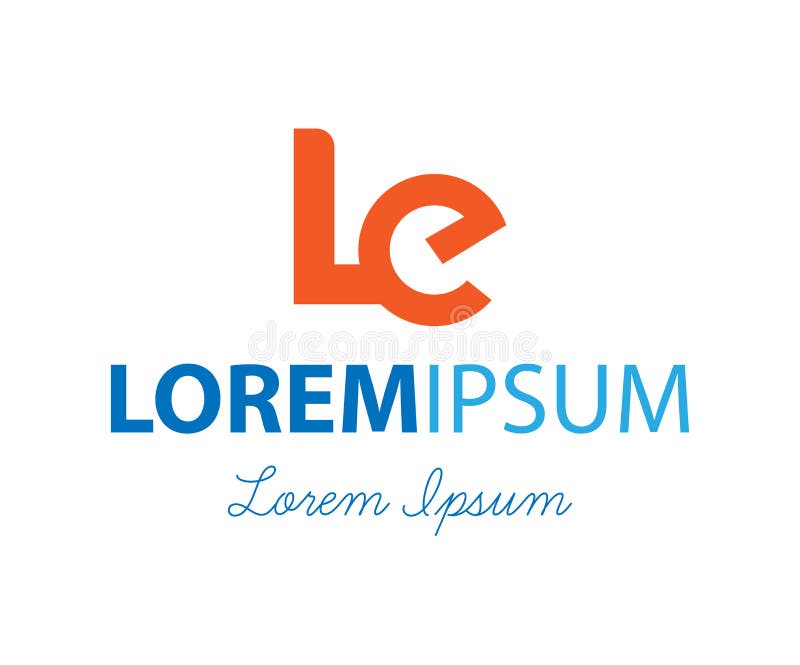 Le Logo Design Stock Illustrations – 1,537 Le Logo Design Stock ...