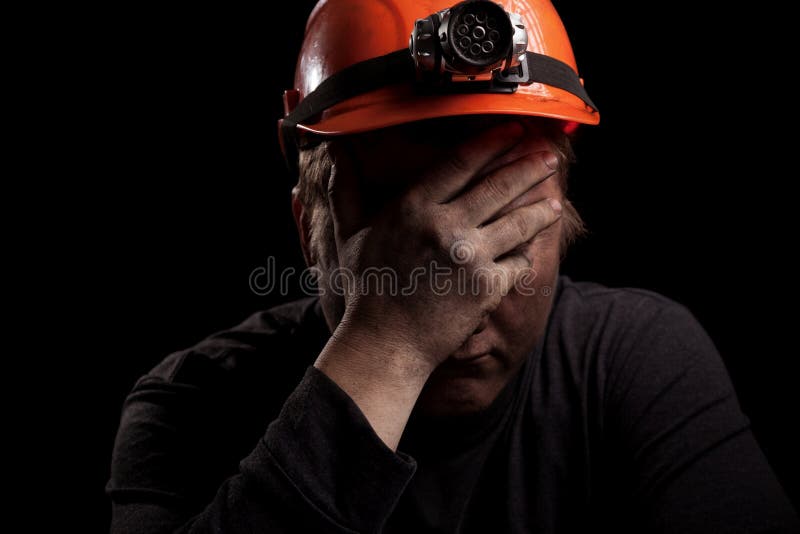 Le mineur photo stock. Image du extrait, trésor, souterrain - 30230764