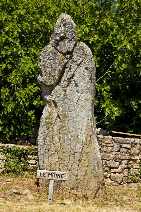 Le Moine stock photo. Image of monolith, french, preserved - 21299012