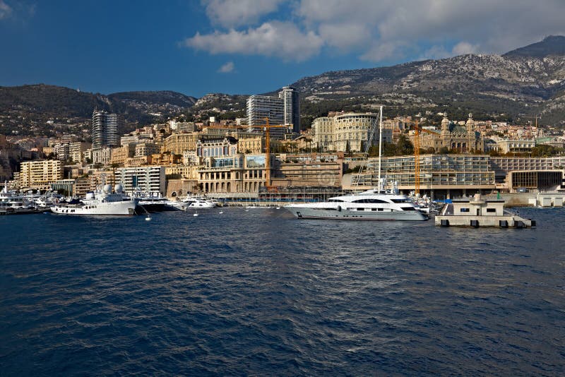 Le Monaco image stock. Image of yacht, bateau, europe - 29284483