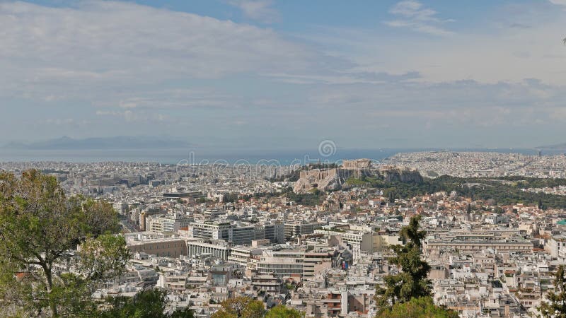 Le mont Lycabette image stock. Image du célèbre, crique - 39963857