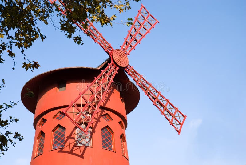Le Moulin Rouge editorial photography. Image of rouge - 22590617