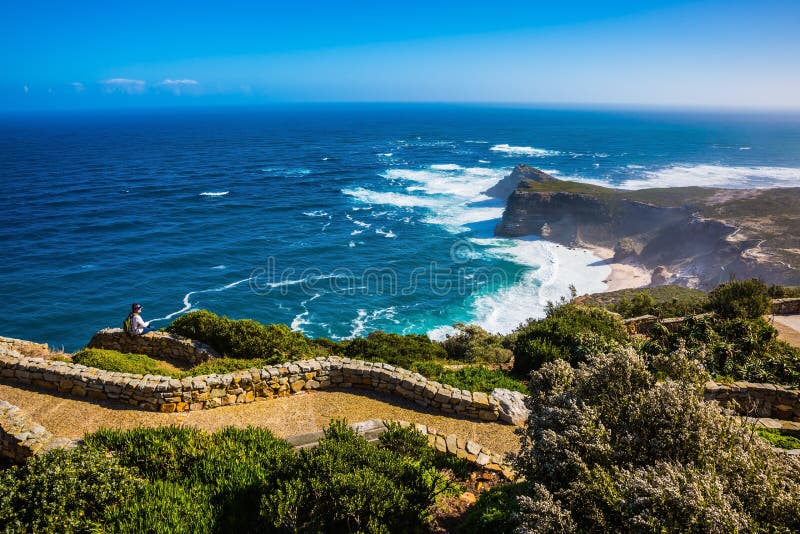 Le Péninsule Du Cap Au Sud De Cape Town Image stock - Image du espoir ...