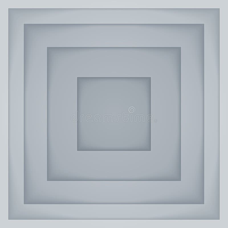 Le Rectangle Gris Abstrait De Croisement Forme Le Fond Illustration de ...