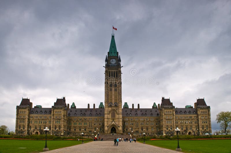 Parlement Du Canada à Ottawa Photo stock - Image du gouvernement ...