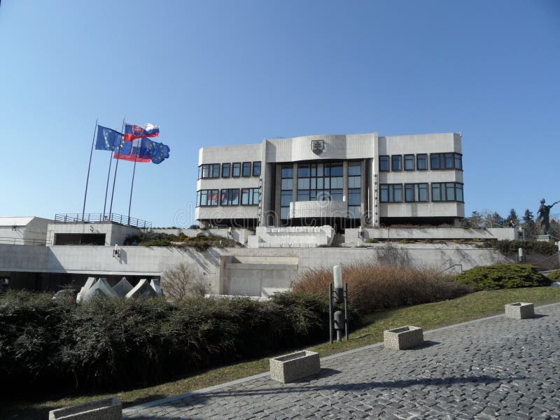 Le Parlement slovaque photo stock. Image du slovaque - 39829470