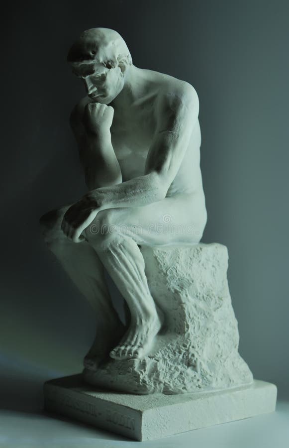 Le Penseur Par Auguste Rodin Image éditorial - Image du auguste ...
