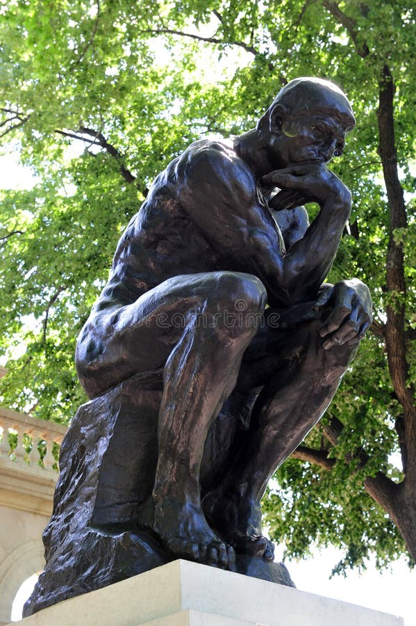 Rodin : Le Penseur, Tokyo, Japon Photo éditorial - Image du france ...