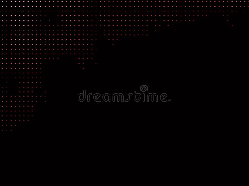 Le Pixel Rouge Horizontal Pointille Le Fond D'illustration Illustration ...