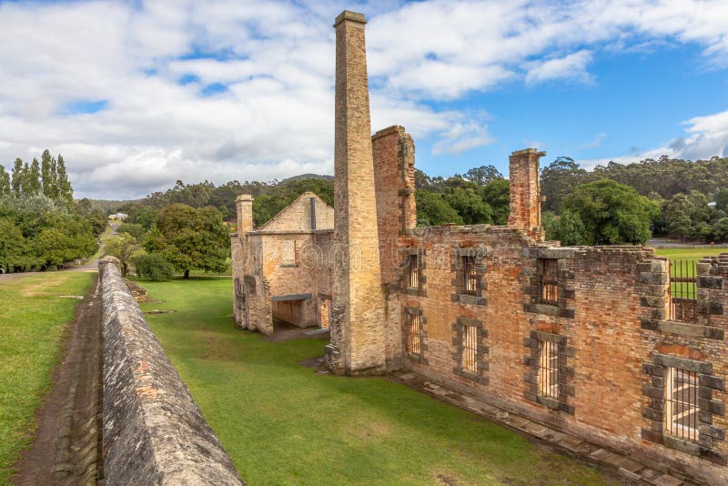 Port Arthur Historic Site : La Prison Image stock - Image du vieux ...